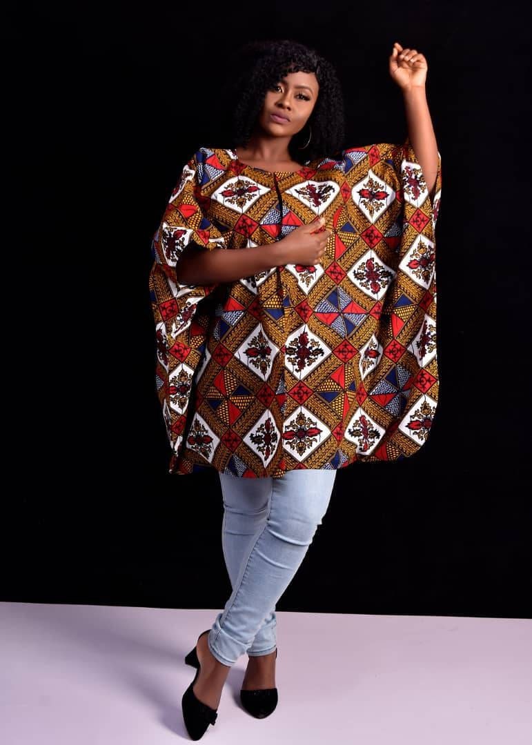 African Clothing For Women Plus Size Ankara Top Oversized | Etsy