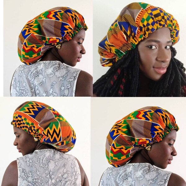 African Hair Bonnet - Etsy