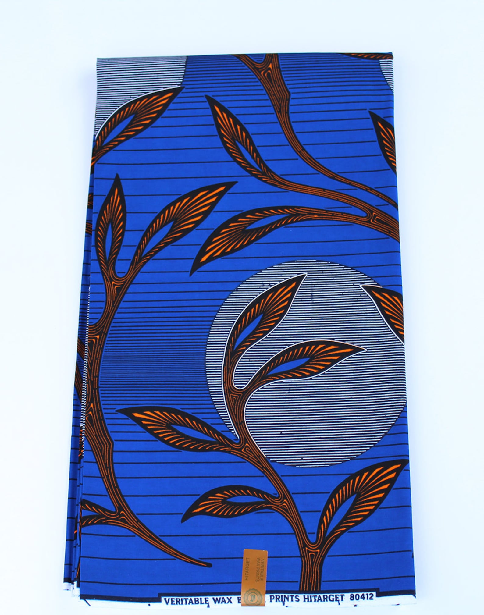 Royal Blue African Print Fabric | 6 Yards Ankara Fabric - Etsy