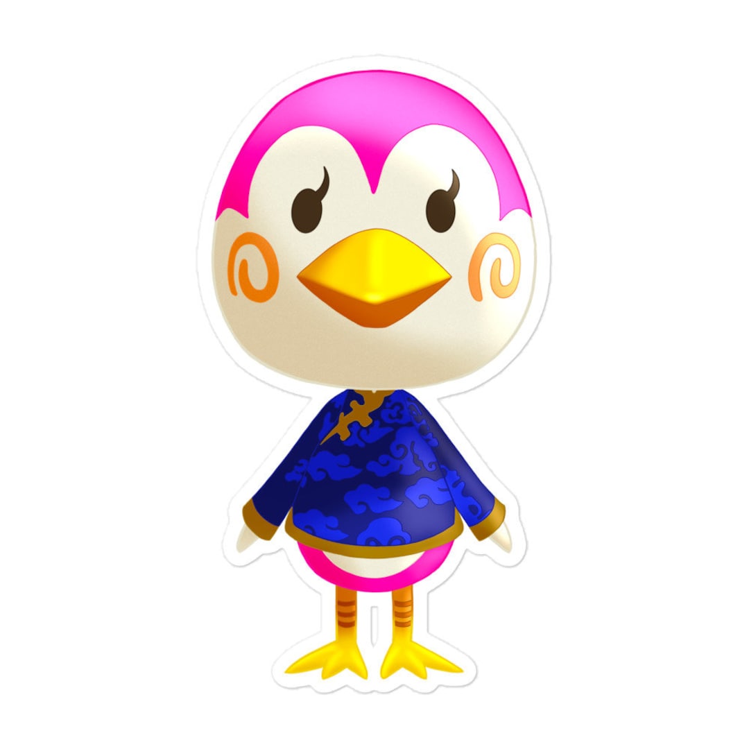 Animal Crossing New Horizons Cute Midge Sticker for Computer, Phone ...