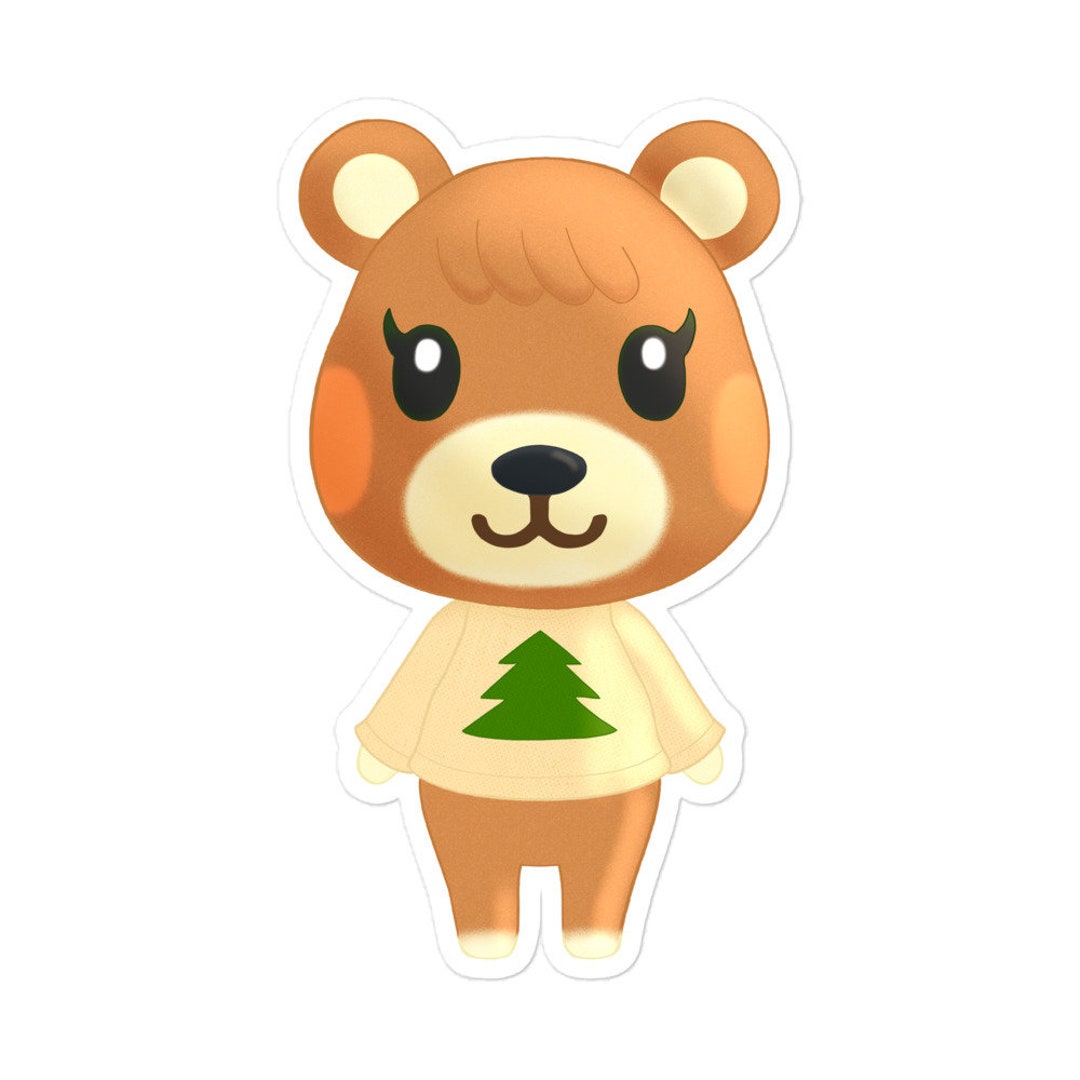 Animal Crossing New Horizons Cute Maple Sticker for Computer, Phone ...