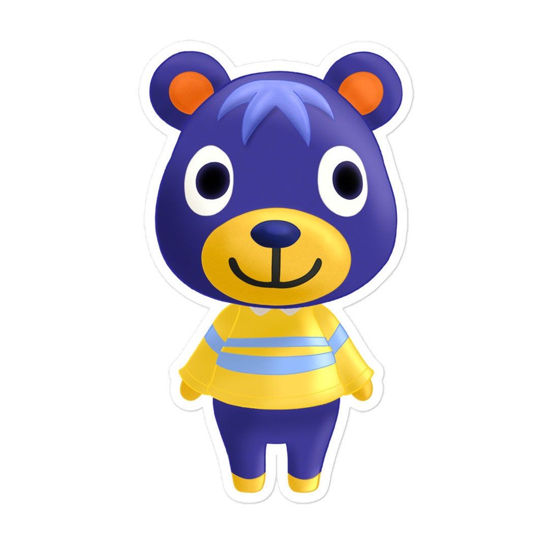 Animal Crossing New Horizons Cute Poncho Sticker for Computer, Phone ...