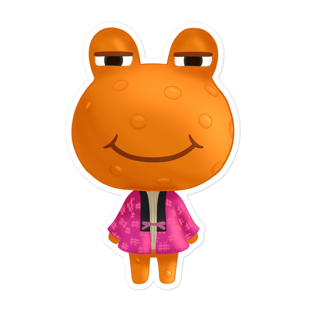 Animal Crossing New Horizons Cute Wart Jr. Sticker for Computer, Phone ...