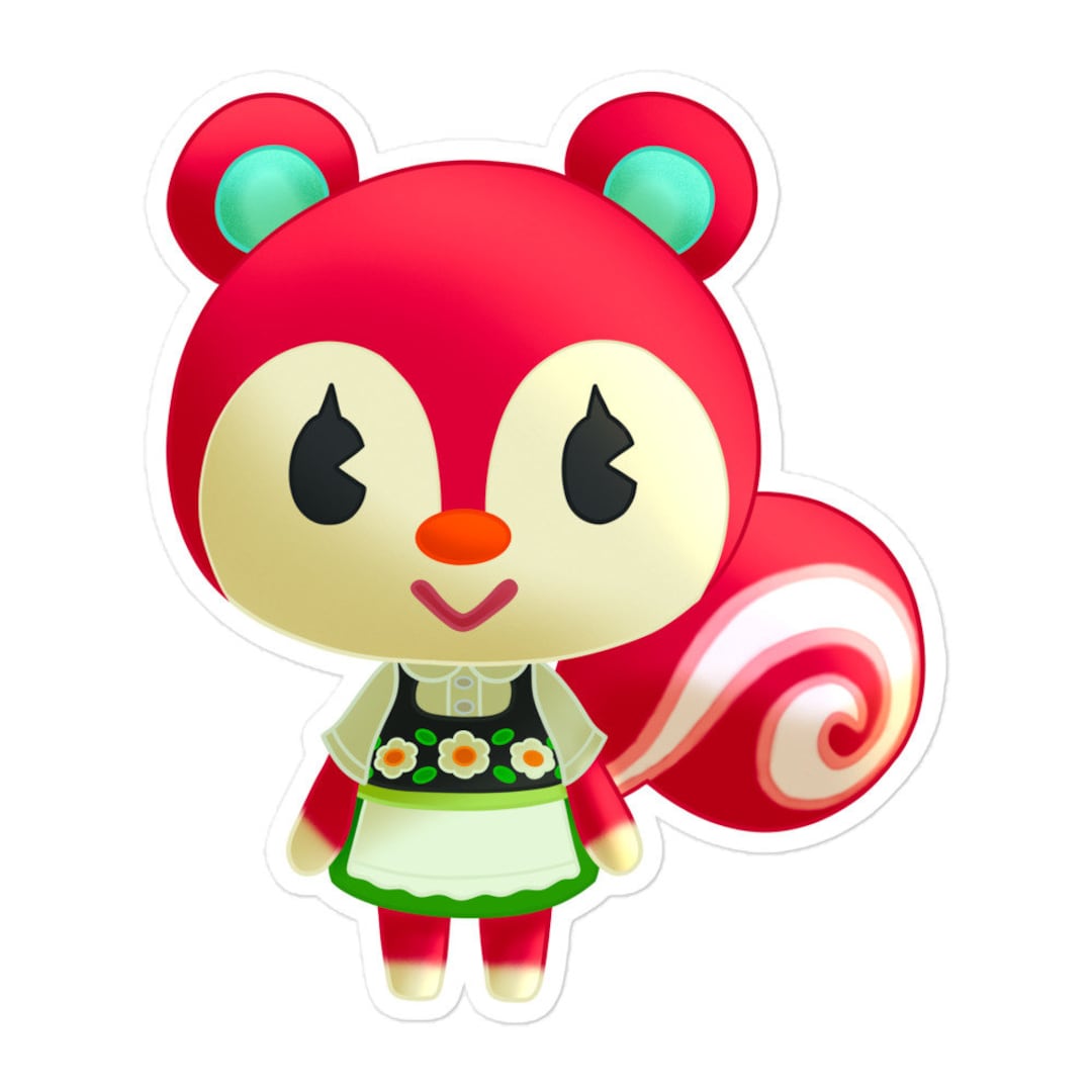Animal Crossing New Horizons Cute Poppy Sticker for Computer, Phone ...