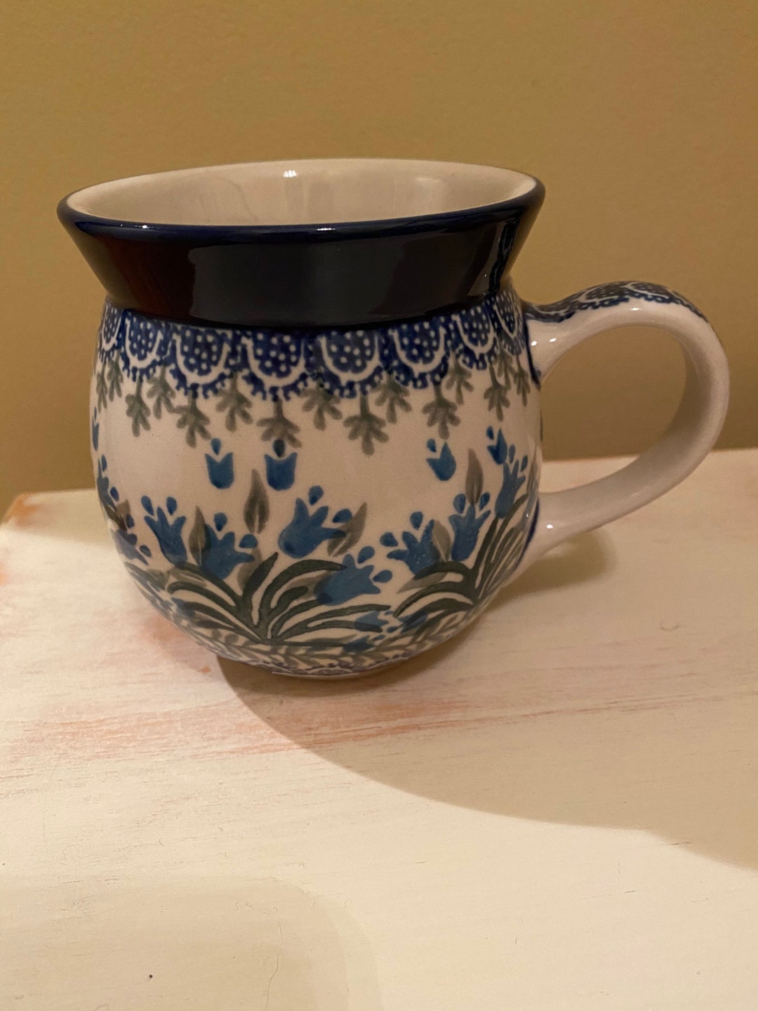 Polish Pottery Bubble Mug 11oz - Etsy