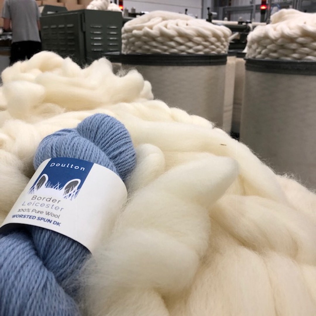 Beautiful Light Blue DK Yarn, Fountains Abbey - Etsy