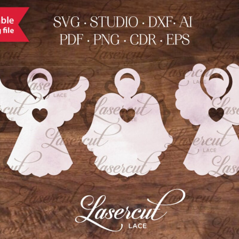 Angel Svg - Etsy