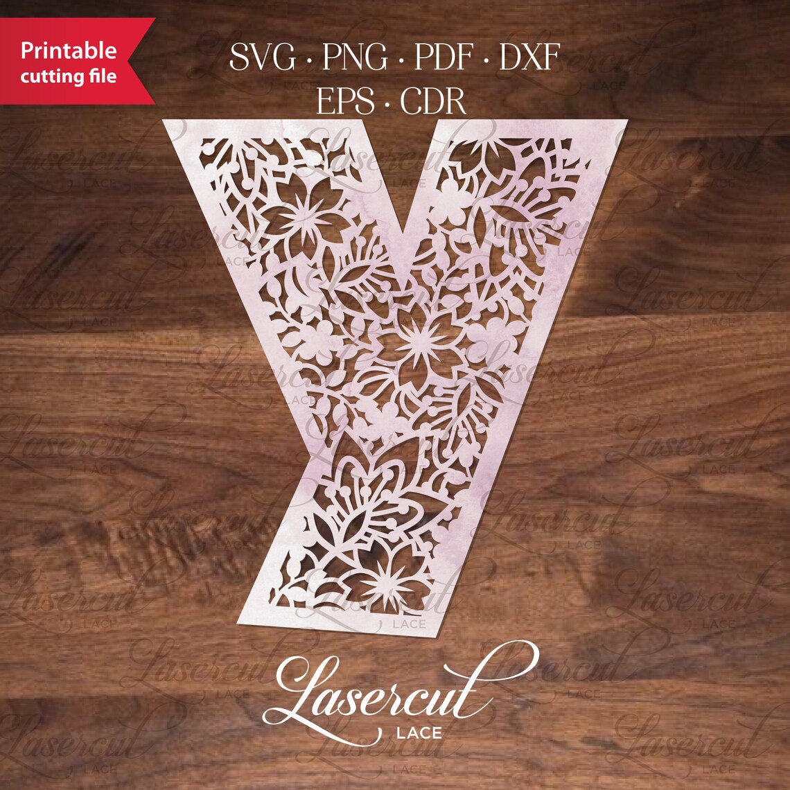 Filigree Alphabet Letter Y Floral Inset Monogram Initial - Etsy