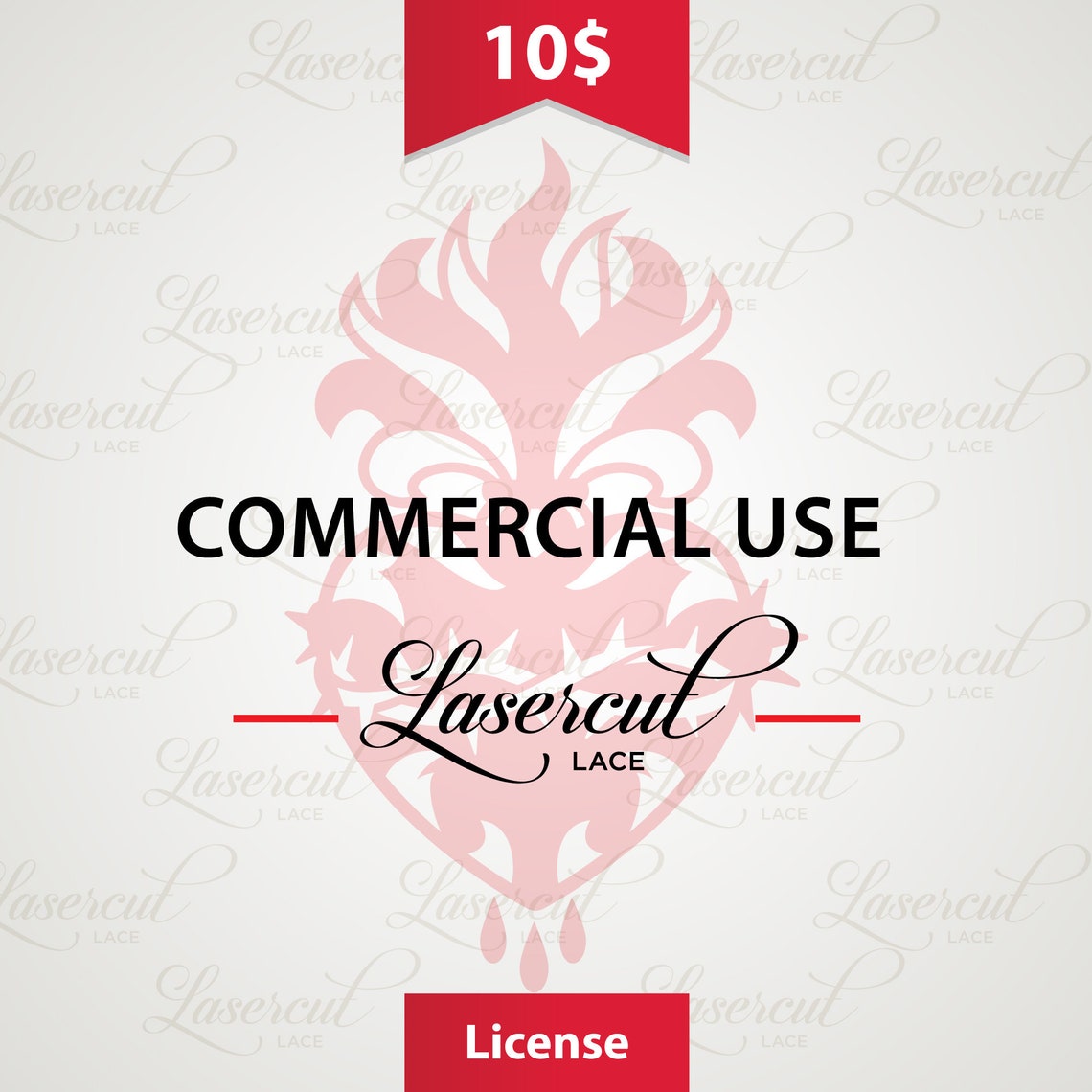 COMMERCIAL LICENSE for digital vector template | Etsy