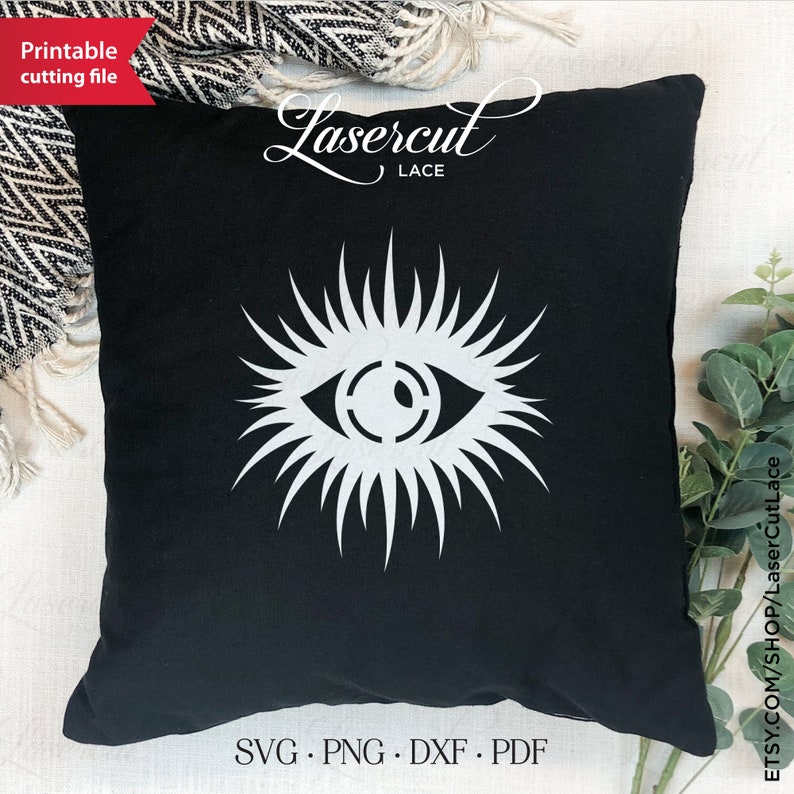 Evil Eye SVG Cutting File for Cricut and Silhouette Cameo - Etsy