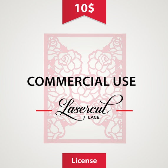COMMERCIAL LICENSE for Digital Vector Template Laserlace_05. | Etsy