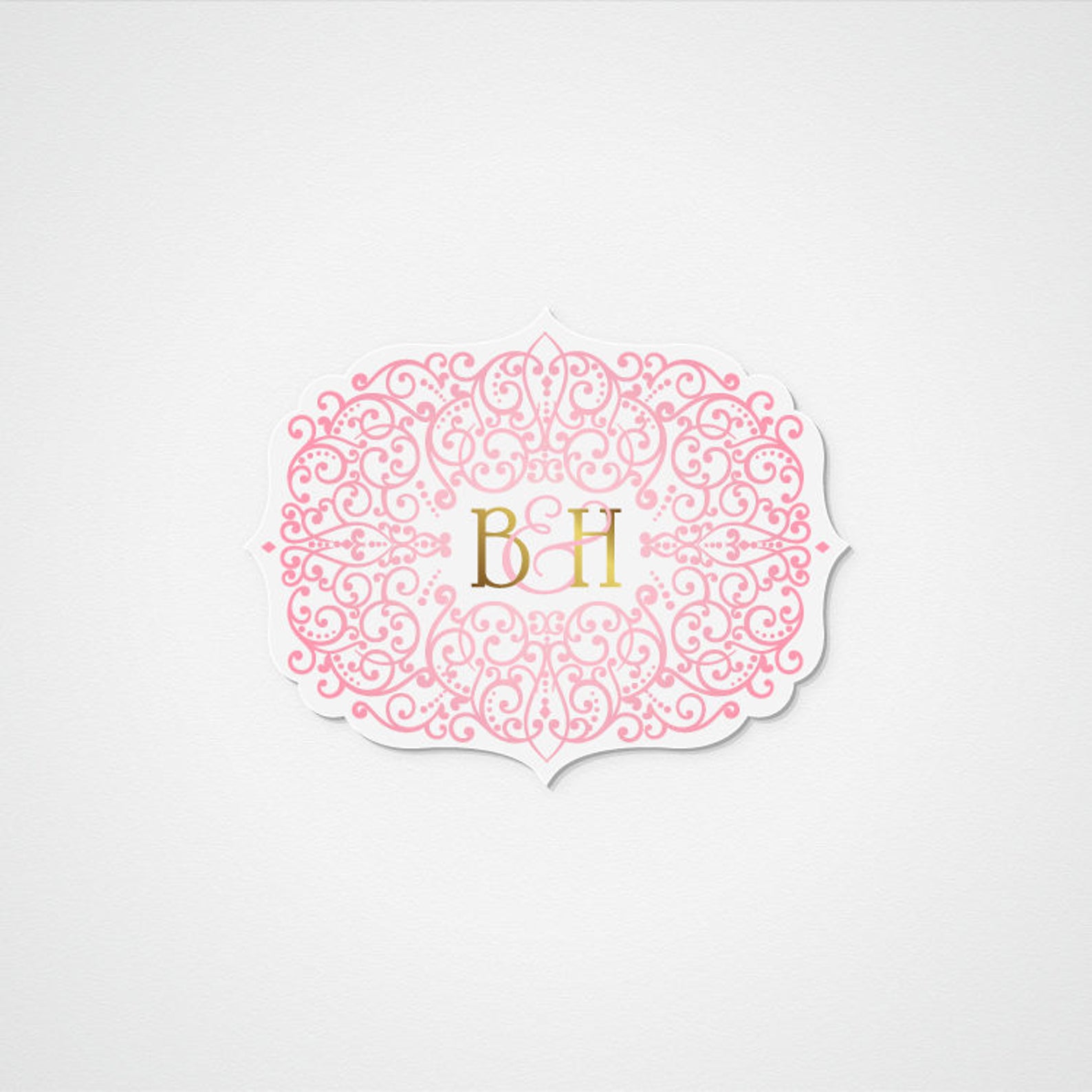 Custom Wedding Monogram Wedding Logo Design Custom Made - Etsy
