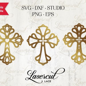 Cross SVG, First Communion SVG, Confirmation Cut File, Cross Baptism ...