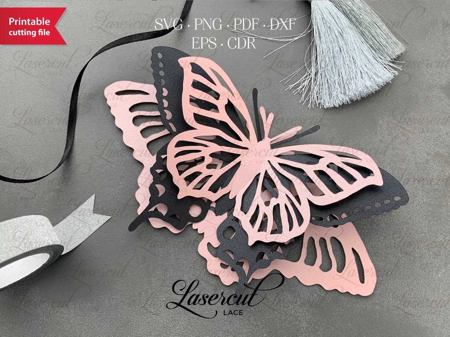 Butterfly SVG Cut File for Cricut Silhouette Cameo Svg | Etsy