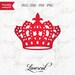Crown SVG Cut File for Cricut and Silhouette Cameo, Royal Crown ...