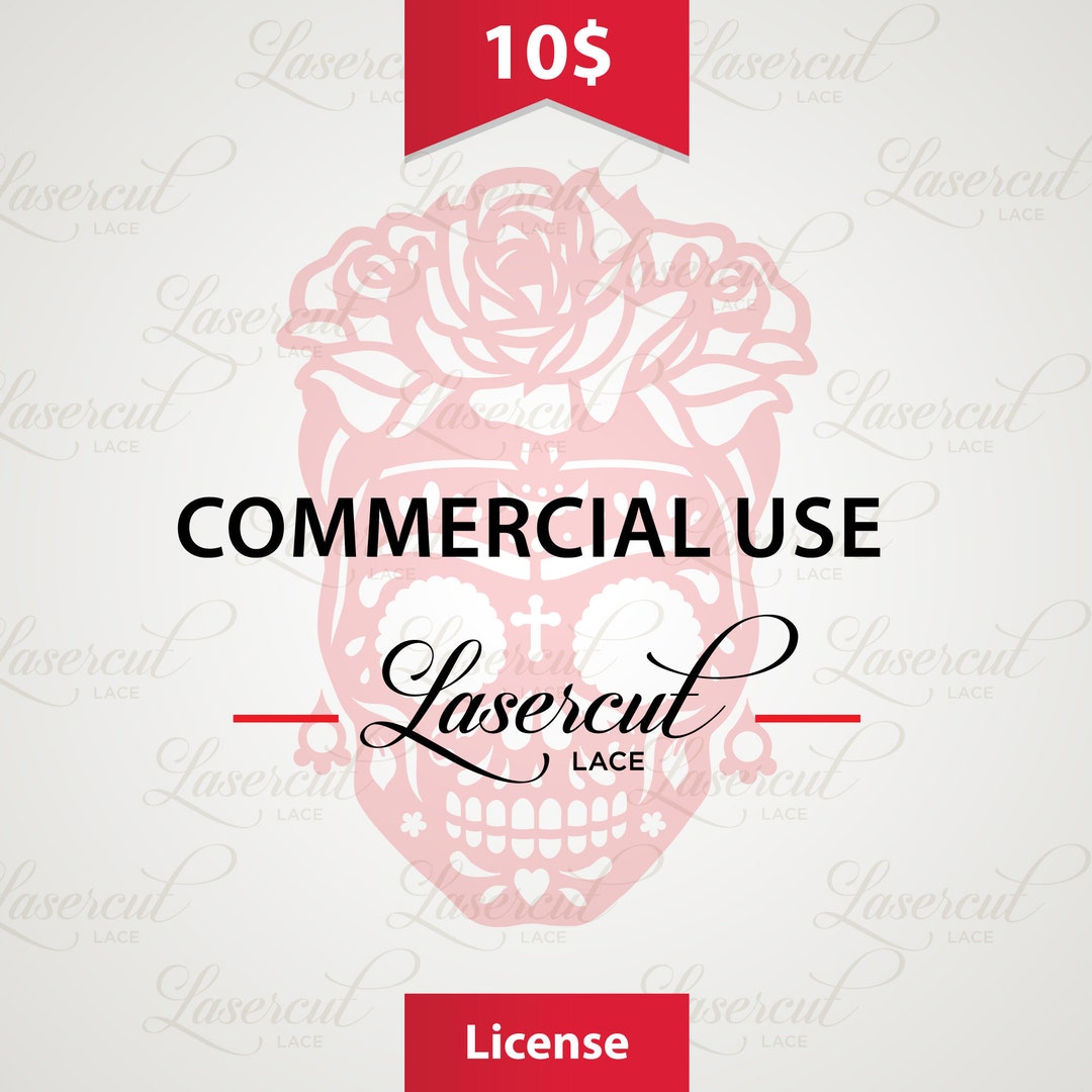 COMMERCIAL LICENSE for Digital Vector Template - Laserlace_123. Digital ...