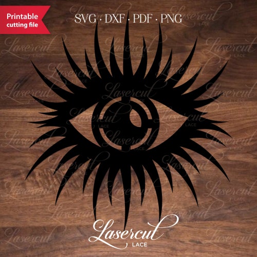 Eye Vector SVG DXF for Silhouette Cameo or Cricut Esoteric - Etsy