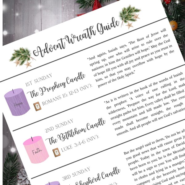 Wooden Advent Wreath - Etsy