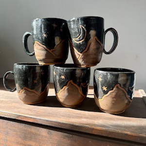 PRE-ORDER Handmade Stoneware Night Court Mug - Etsy