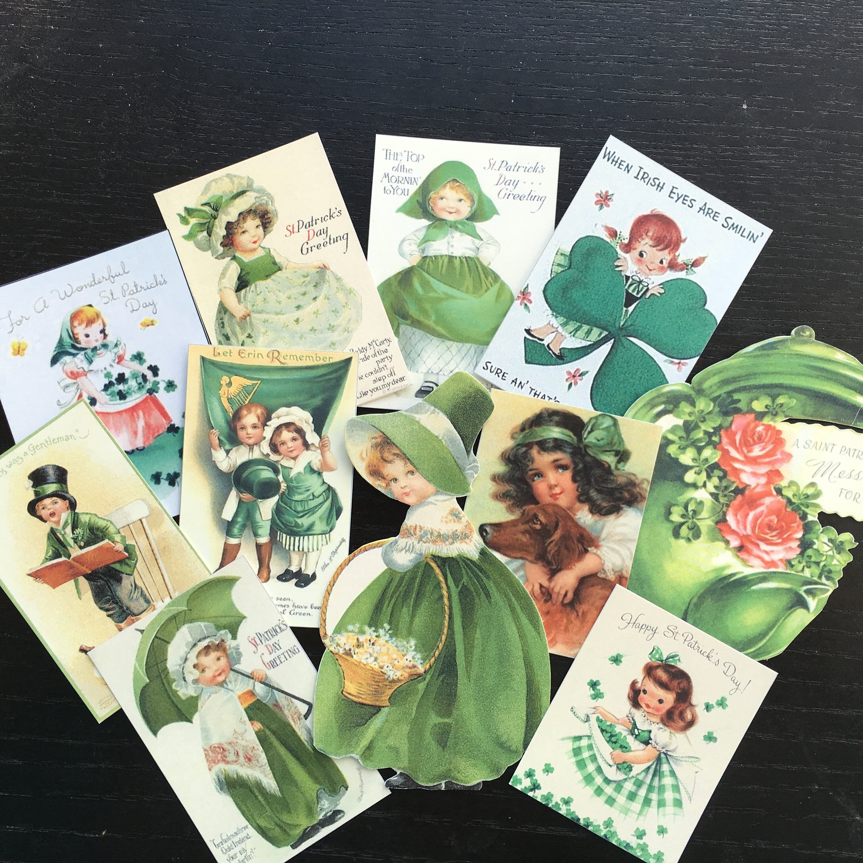 St. Patrick's Day Clover Shamrock Countdown Saint | Etsy