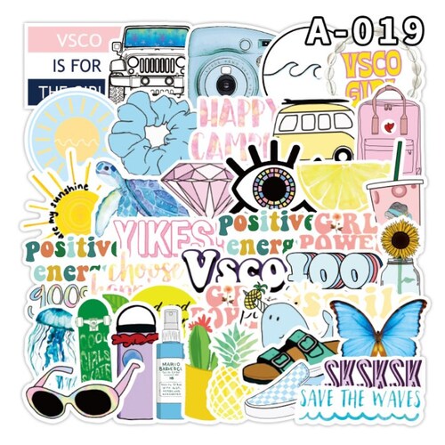 Printable Stickers Bundle Vegan Vinyl Sticker Laptop Decal | Etsy