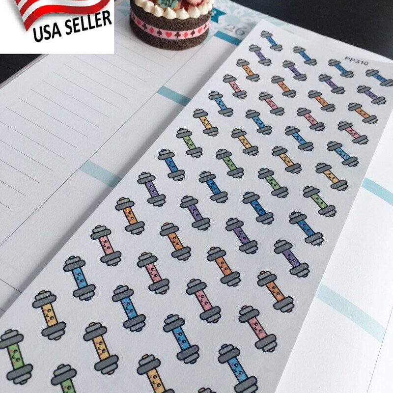 Fitness Planner Stickers - Etsy