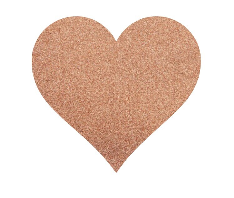 Small Glitter Vinyl Heart Stickers Wedding Envelope Seals Planner ...