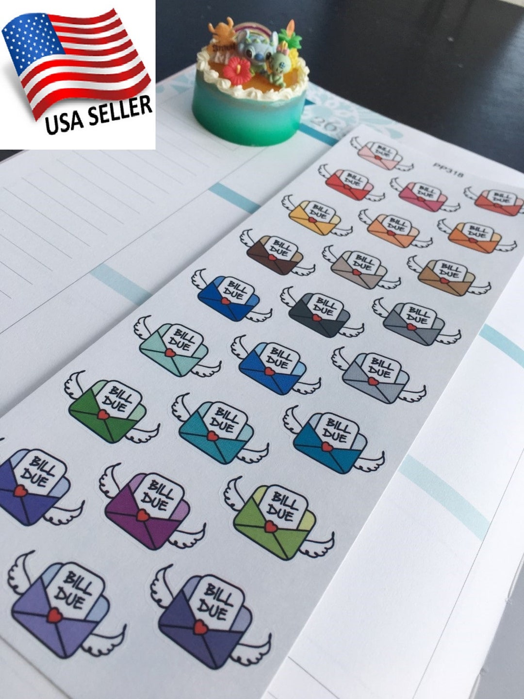 S-318 -- Bill Due, Pay Due, Payment, Pay Bills, Pay Rent, Mortgage ...