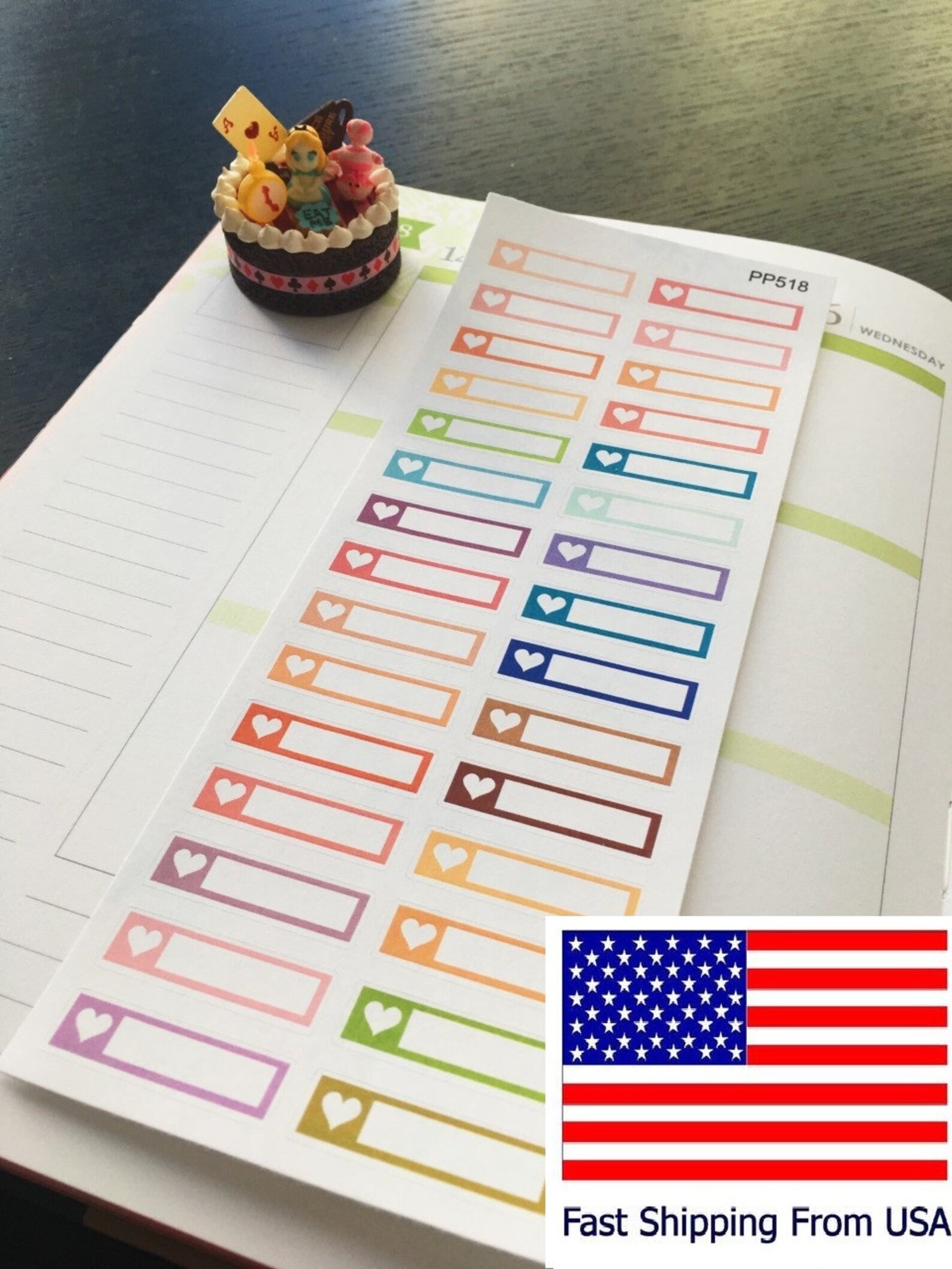 Paw Print Heart Meal Fillable Check Box Tracker: Planner - Etsy