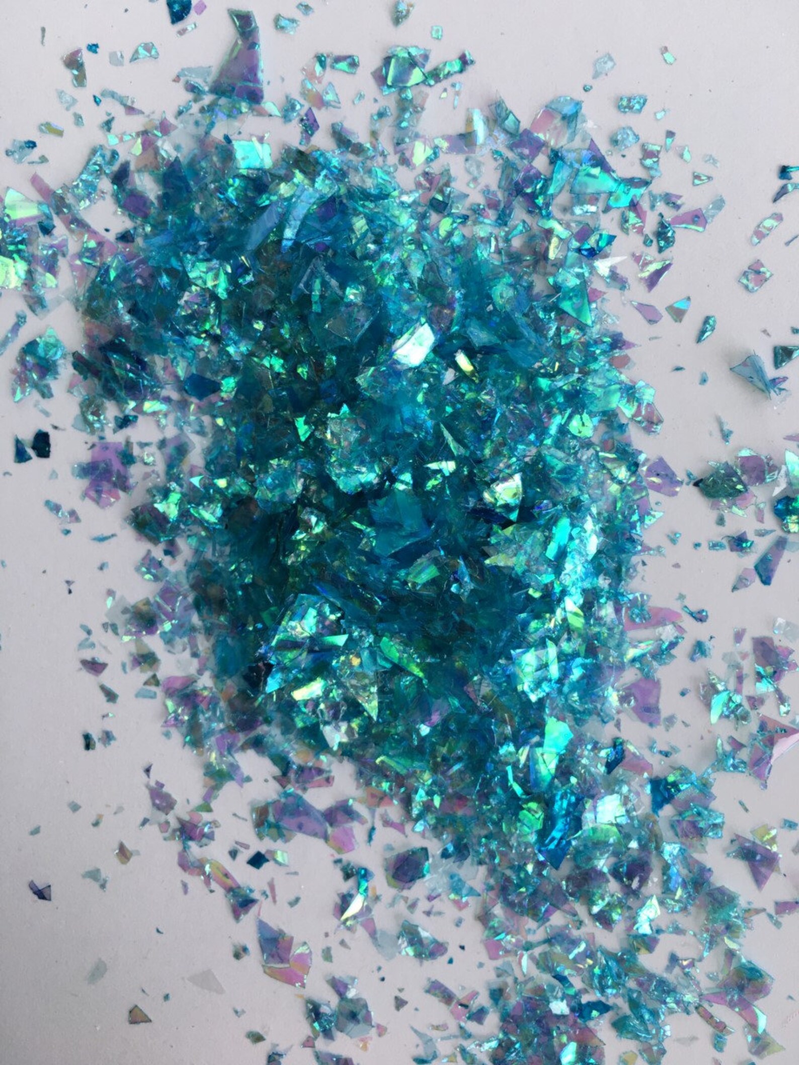 Holographic Mylar Glitter Flakes: Iridescent Nail Art, Resin Crafts - Etsy