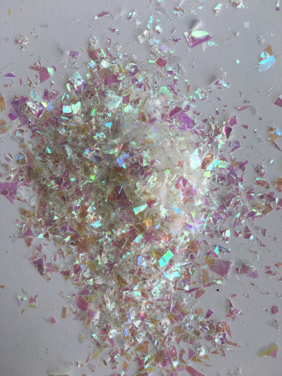 Holographic Mylar Glitter Flakes: Iridescent Nail Art, Resin Crafts - Etsy