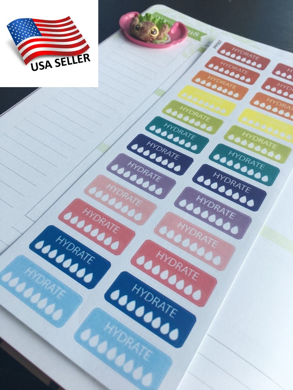 S-057 daily Hydration Trackerdrinkingwater Thirsty - Etsy