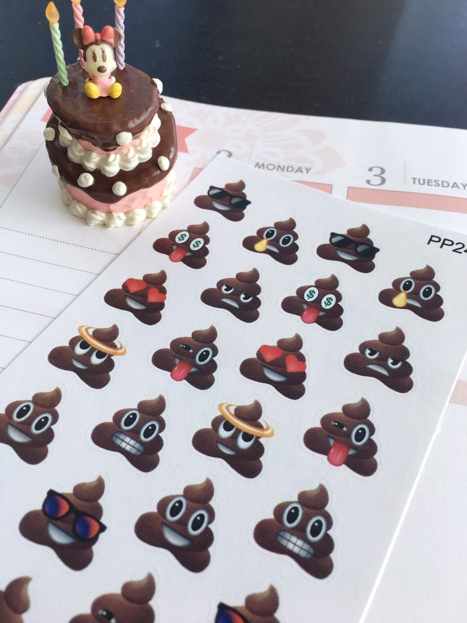Poop Sht Poop Funny Poop Cute Poop Kawaii Poop Planner - Etsy