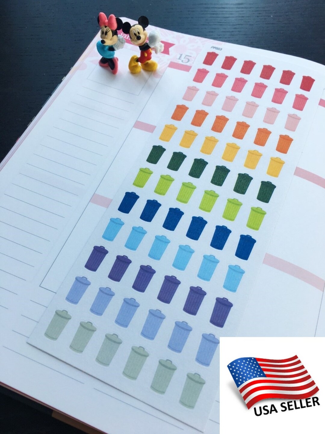 Trash Can, Trash Day, Recycle Bin, Recycling, Rainbow Colors Life ...