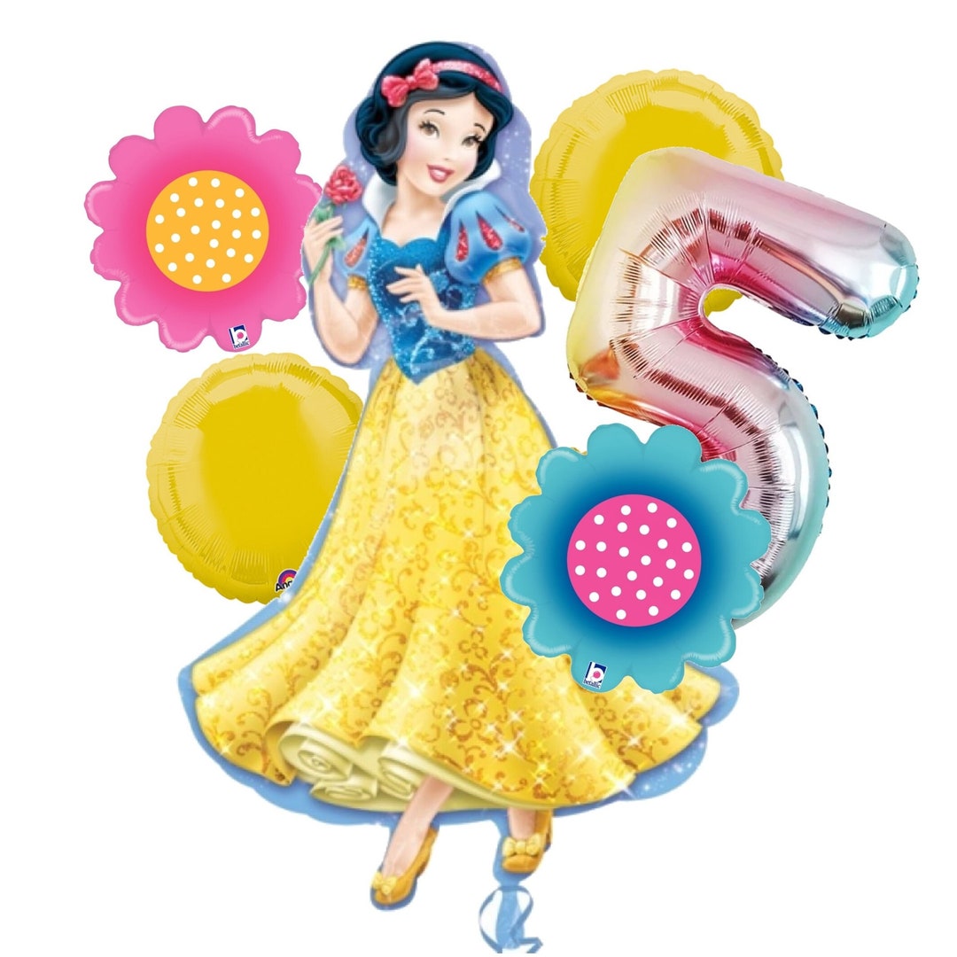 Snow White Balloon Bouquet Snow White Birthday Decorations - Etsy