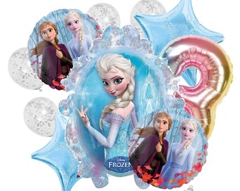 31 Elsa Balloons Elsa Birthday Decorations Frozen Party, Frozen ...