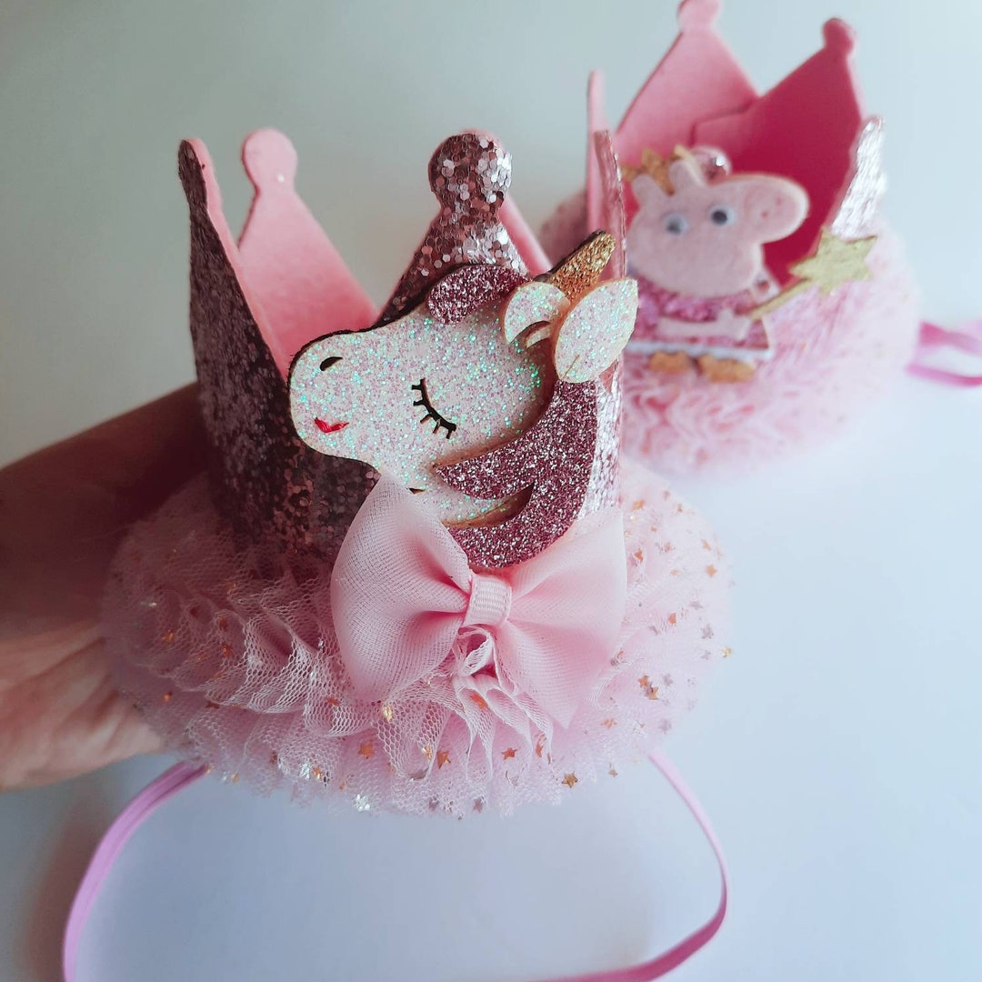 Unicorn Birthday Hat| Unicorn Party Hat| Glitter Hat| Birthday Hat for ...