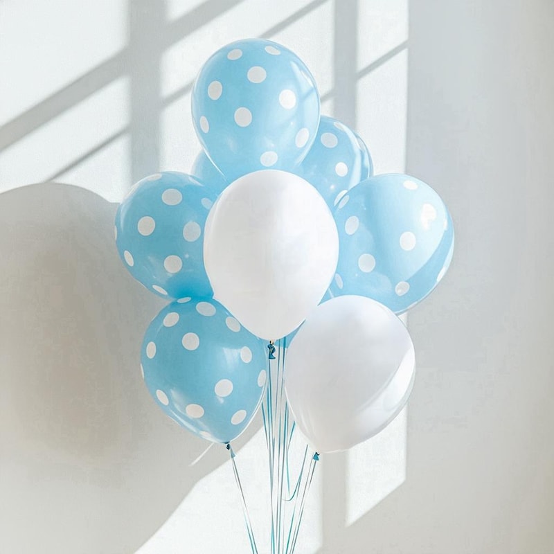 Polka Dot Balloons - Etsy