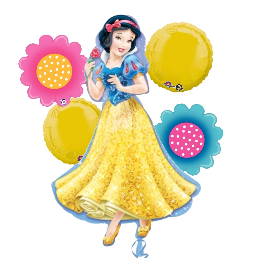 Snow White Balloon Bouquet Snow White Birthday Decorations Snow White ...