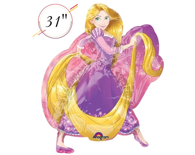 31 Rapunzel Balloons Rapunzel Party Decoration Tangled Birthday Party ...