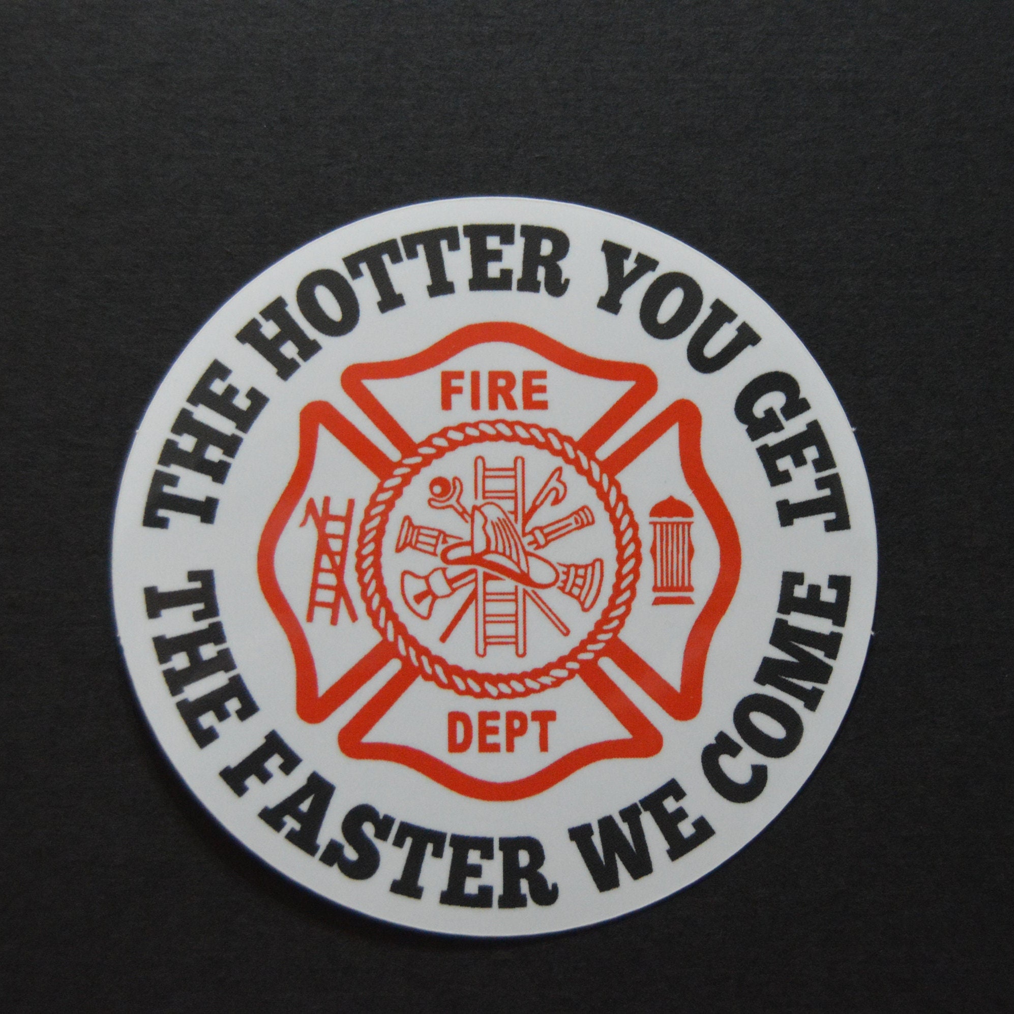 The Hotter U Get the Faster We Come Sticker - Etsy