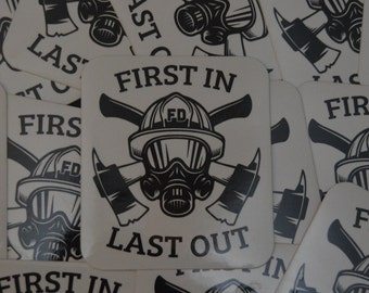 Yeti Sticker Decal First in First Out Cool Skins - Etsy