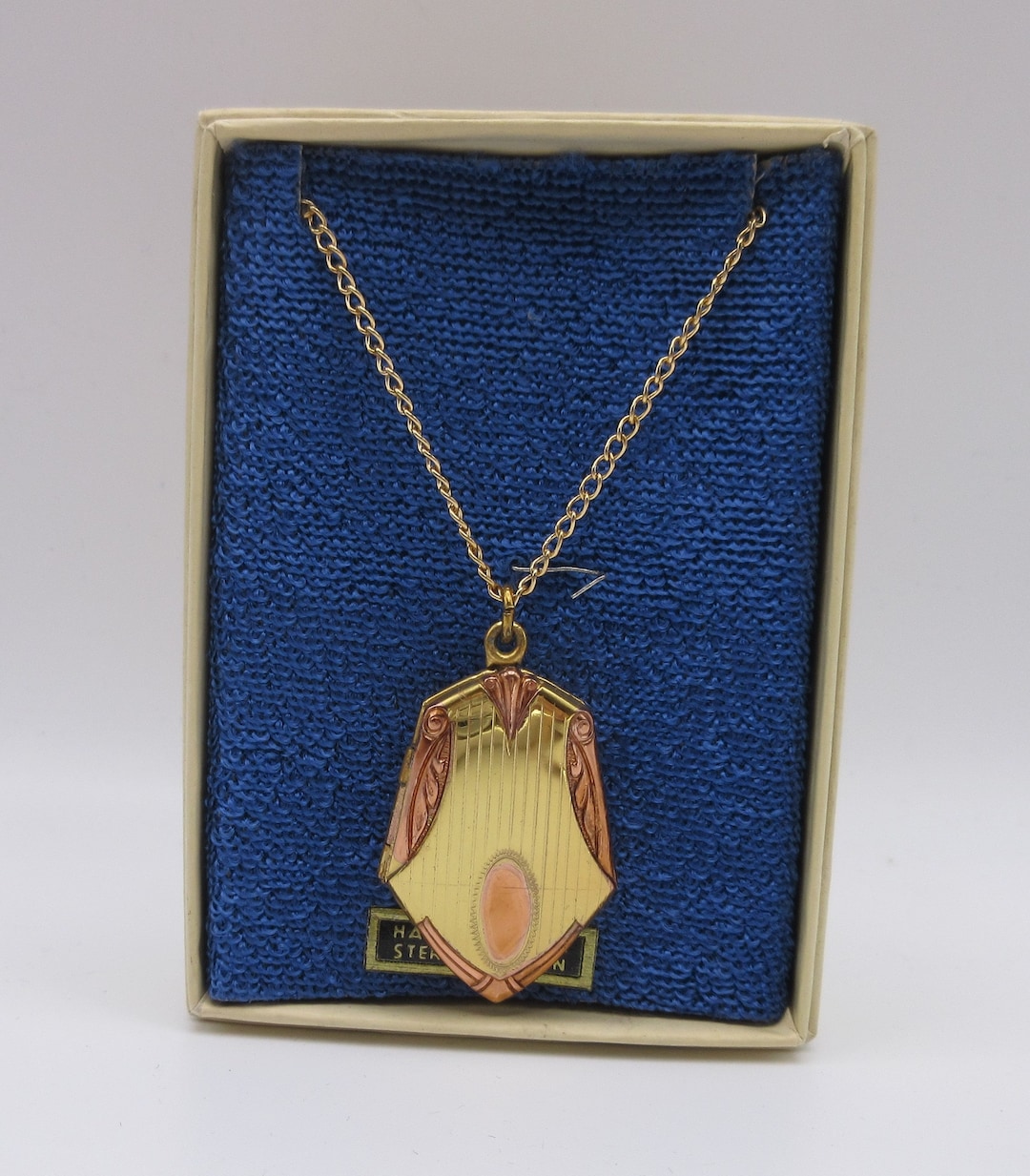 Vintage Signed Hand Engraved Locket Marked Sterling Chain and - Etsy