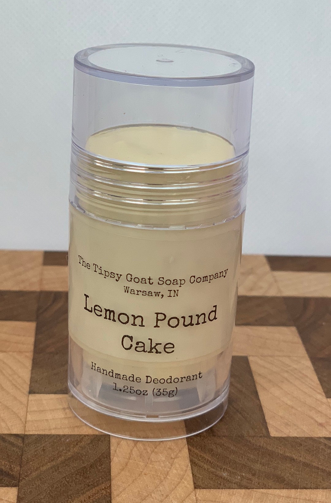 Lemon Pound Cake Handmade Deodorant - Etsy