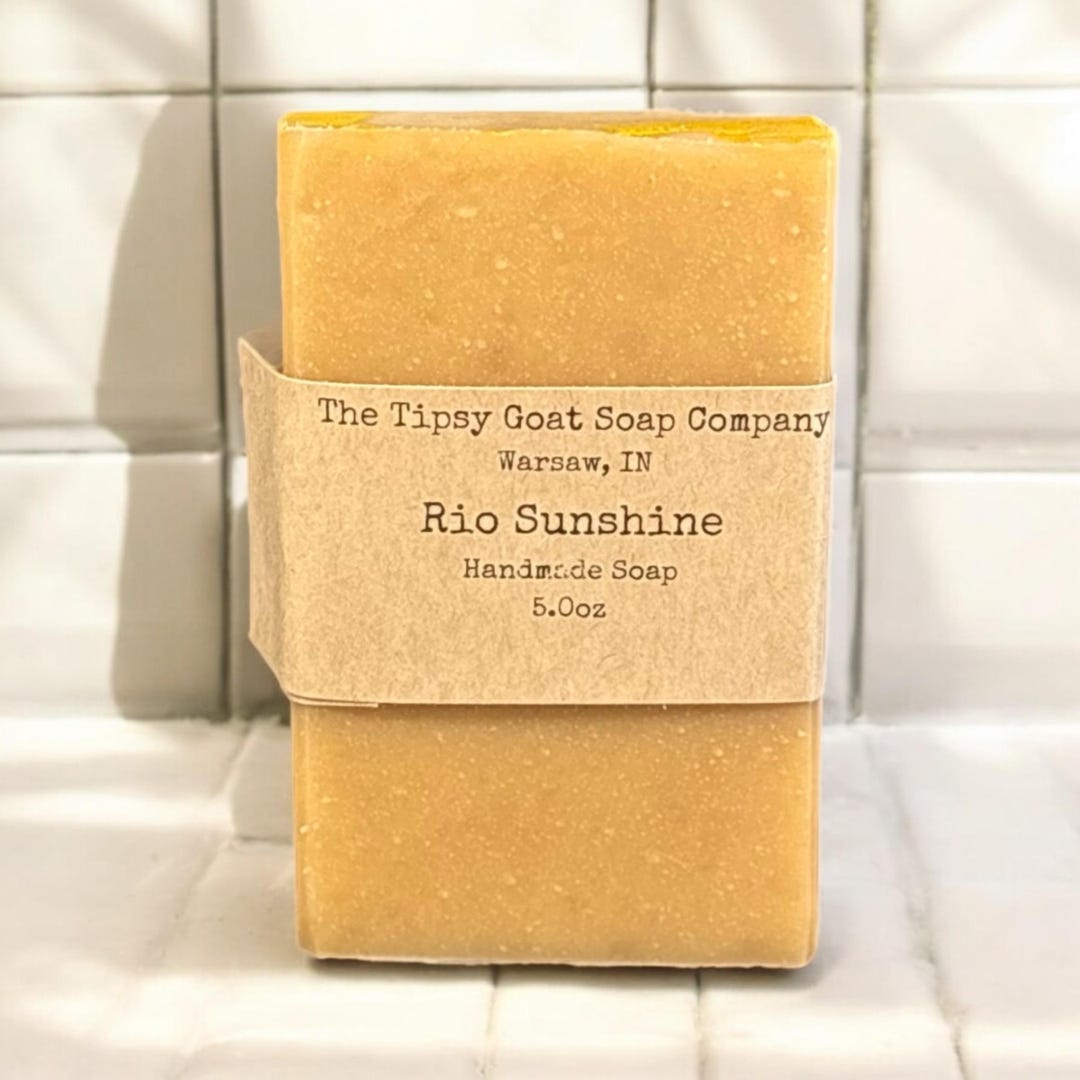 Rio Sunshine Handmade Cold Process Soap Made With Goat Milk - Etsy