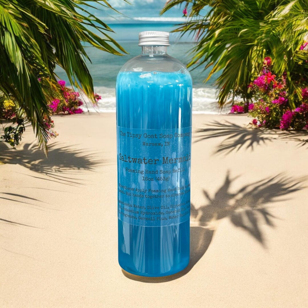 Saltwater Mermaid Foaming Hand Soap Refill - Etsy