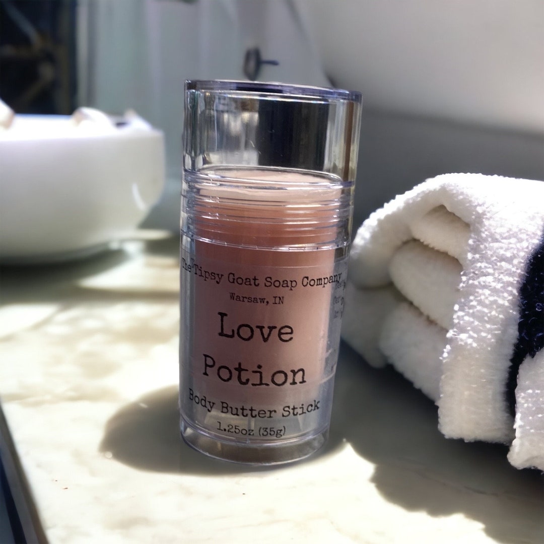 Love Potion Body Butter Stick | Solid Lotion Stick - Etsy