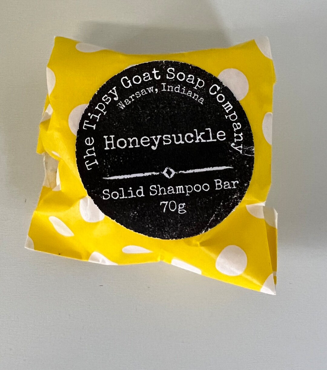 Honeysuckle Syndet Solid Shampoo Bar - Etsy