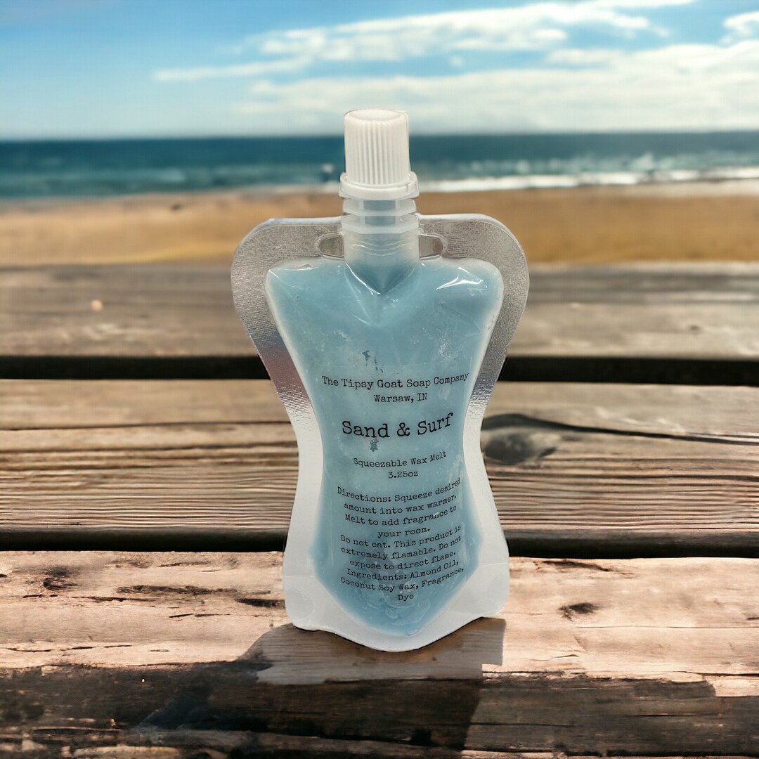 Sand & Surf Squeezable Wax Melt - Etsy