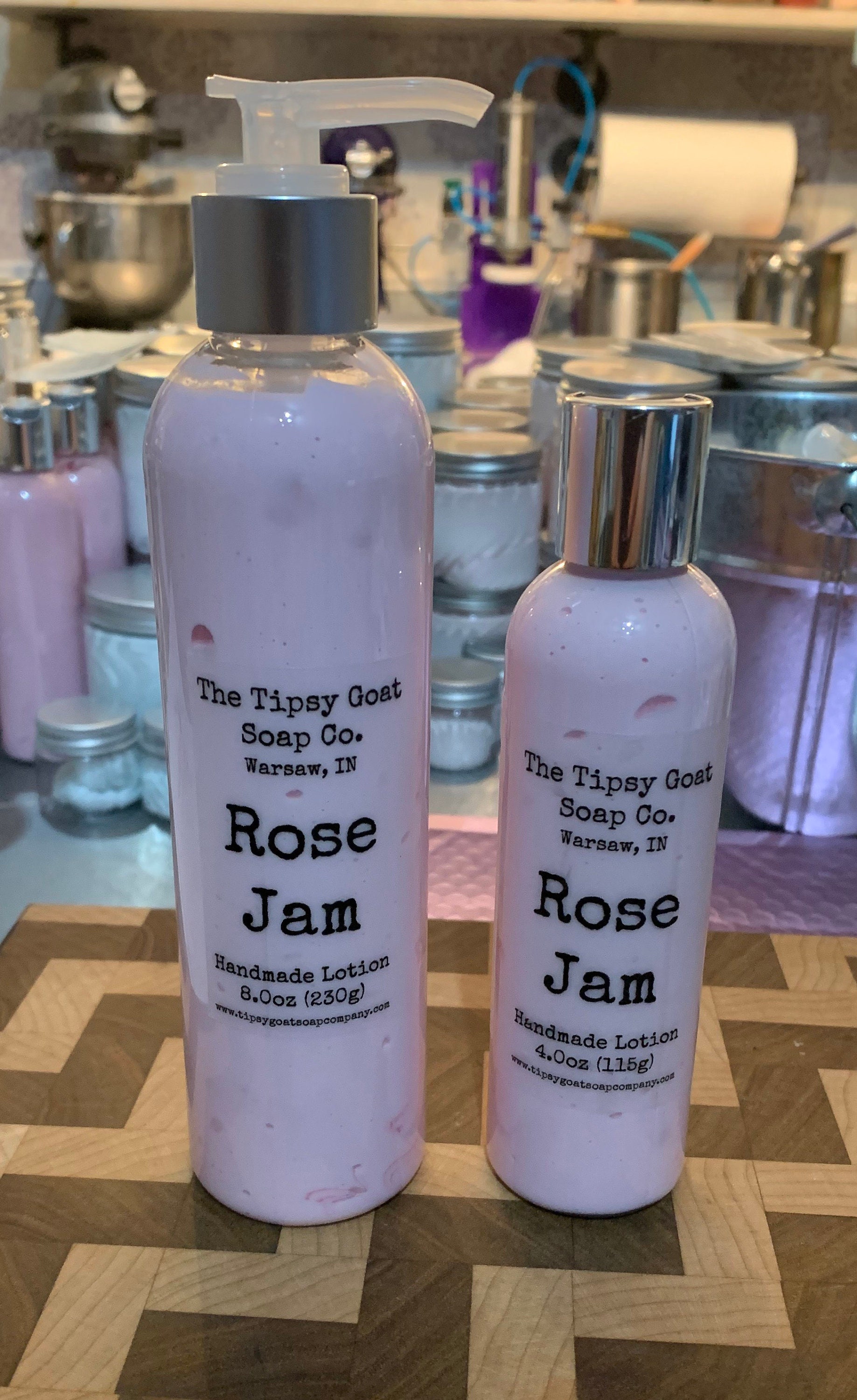 Rose Jam Handmade Lotion - Etsy